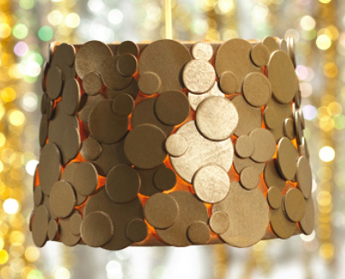 Gold Coin Chandelier – KrazyGlue.com