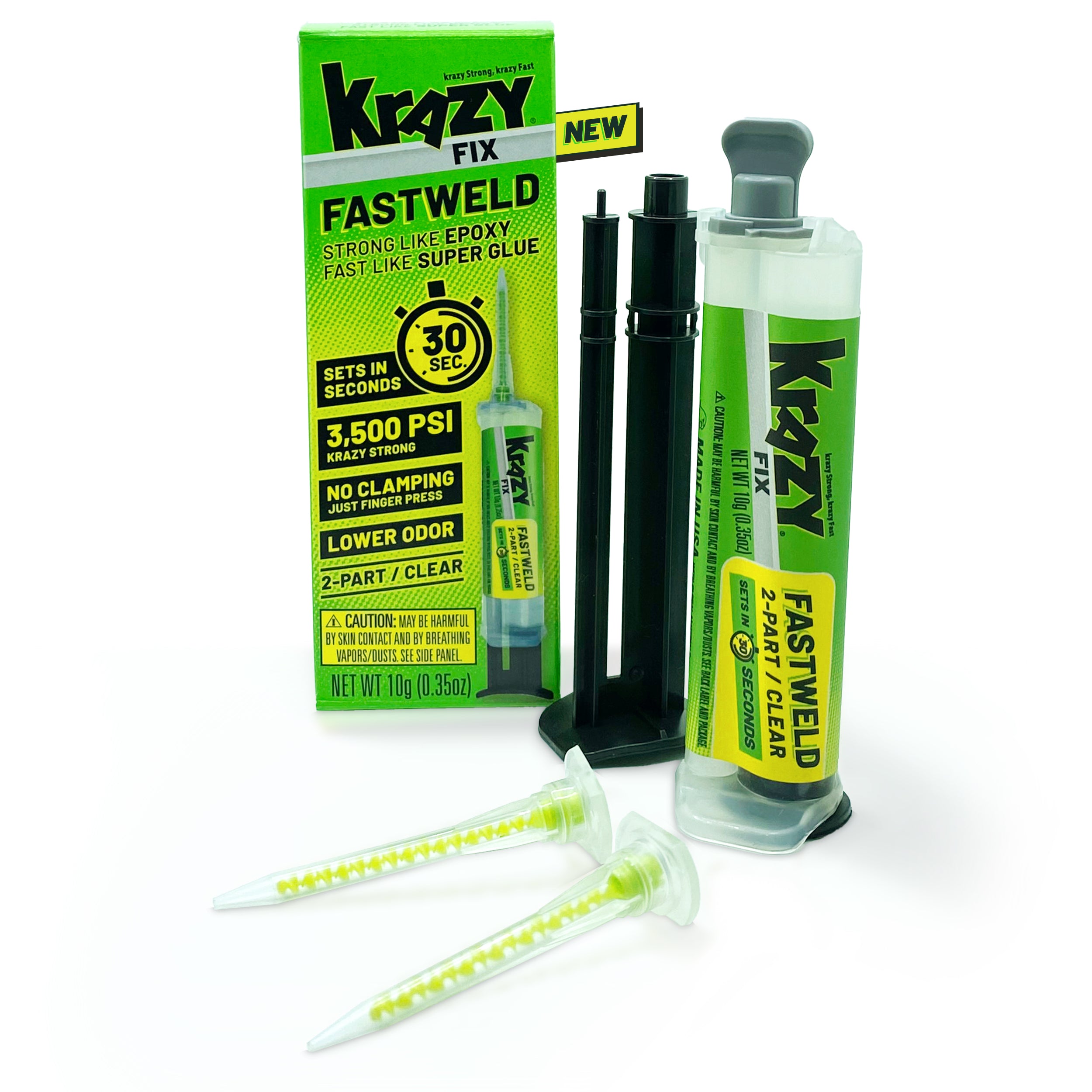 Krazy Fix Fastweld | 2-Part Epoxy Super Glue – KrazyGlue.com