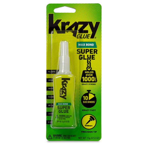 Krazy Glue Max Bond Liquid | Heavy Duty Instant Glue – KrazyGlue.com