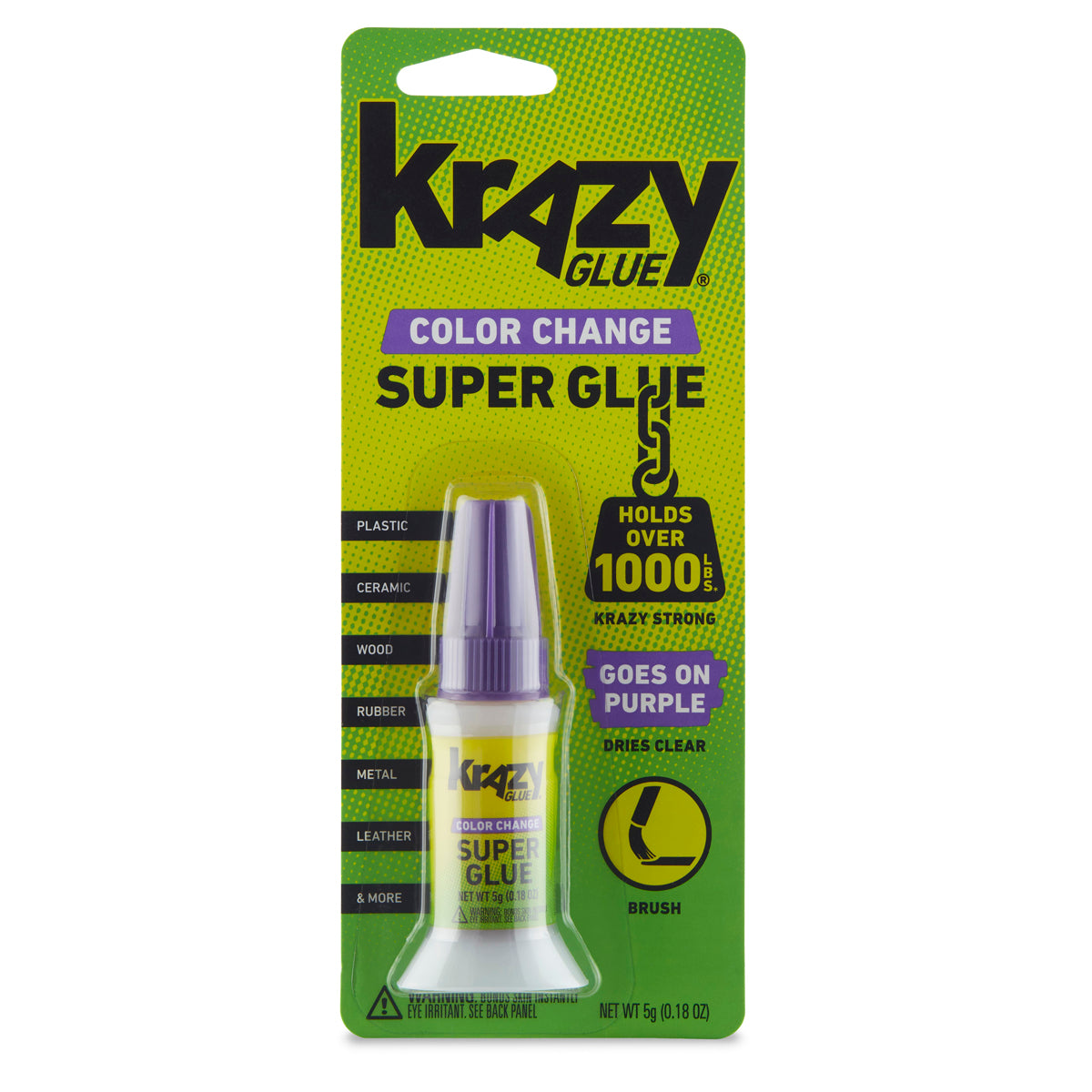 Krazy Glue Color Change | See Exactly Where You Glue – KrazyGlue.com